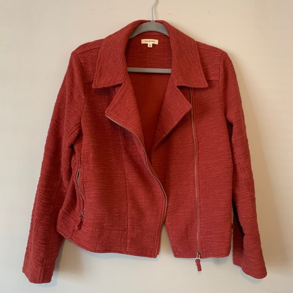 Max Studio | Jackets & Coats | Max Studio Cotton Moto Jacket | Poshmark